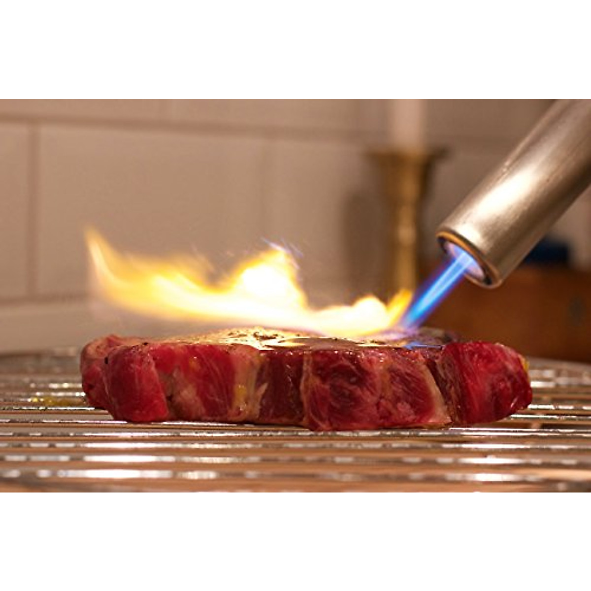 BISON AIRLIGHTER 420, Cordless Fire Starter, Charcoal Starter and Lighter, Grill Starter, Campfire Starter, Butane Powered with Built-In Blower