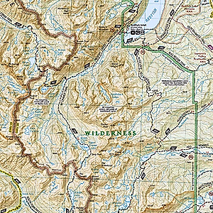 Sawtooth National Recreation Area Map (National Geographic Trails Illustrated Map, 870)