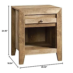 Sauder Dakota Pass Night Stand, Craftsman Oak finish