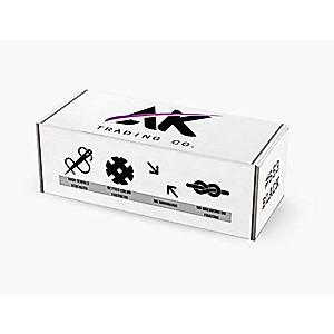 AK Trading 4-Pack White All Purpose Sewing Thread Cones (6000 Yards Each) of High Tensile Polyester Thread Spools for Sewing, Quilting, Serger Machines, Overlock, Merrow & Hand Embroidery