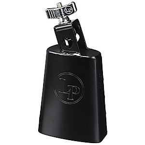 Latin Percussion LP204A Handheld Cowbell with Mount, Black