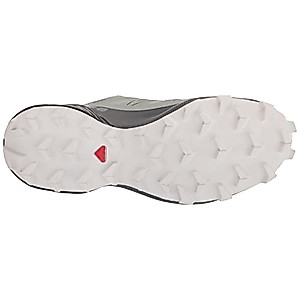 Salomon womens Salomon Women's Speedcross 5 for Women Trail Running Shoe, Wrought Iron/Spray/White, 9.5 US