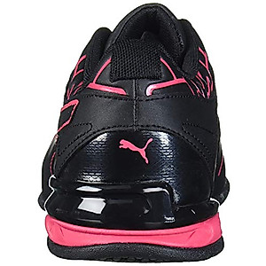 PUMA Womens Tazon 6 Cross Trainer, PUMA Womens Black-Nrgy Rose, 9