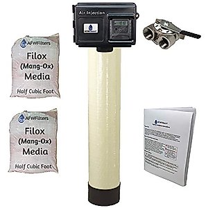 AFWFilters Platinum series air injection iron, sulfur removal filter system