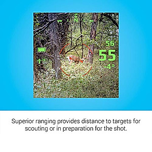 Garmin Xero X1i Crossbow Scope, Auto-ranging Crossbow Scope, 3.5X Magnification and Precise Illuminated Aim Points, 010-02212-00