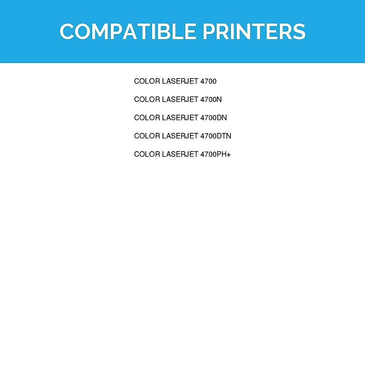 LD Compatible Toner Cartridge Replacement for HP 643A Q5951A (Cyan)