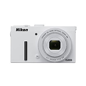 Nikon Coolpix P340 12.2 Mp Wi-fi Cmos Digital Camera with 5x Zoom Nikkor Lens and Full Hd 1080p Video (White) (Renewed)