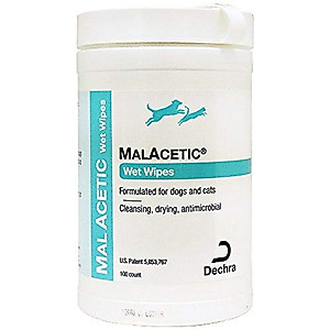 Dechra 100 Count MalAcetic Wet Wipes