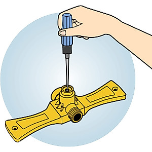 Orbit 58092N Port-A-Rain Hose Watering Sprinkler System , Green