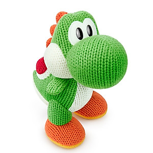 Green Yarn Big Yoshi amiibo (yoshi Woolly World) jp var