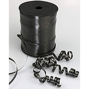 GIFTEXPRESS 500 Yards Black Curling Ribbon/Balloon Ribbon/Balloon Strings/Gift Wrapping Ribbons Supplies