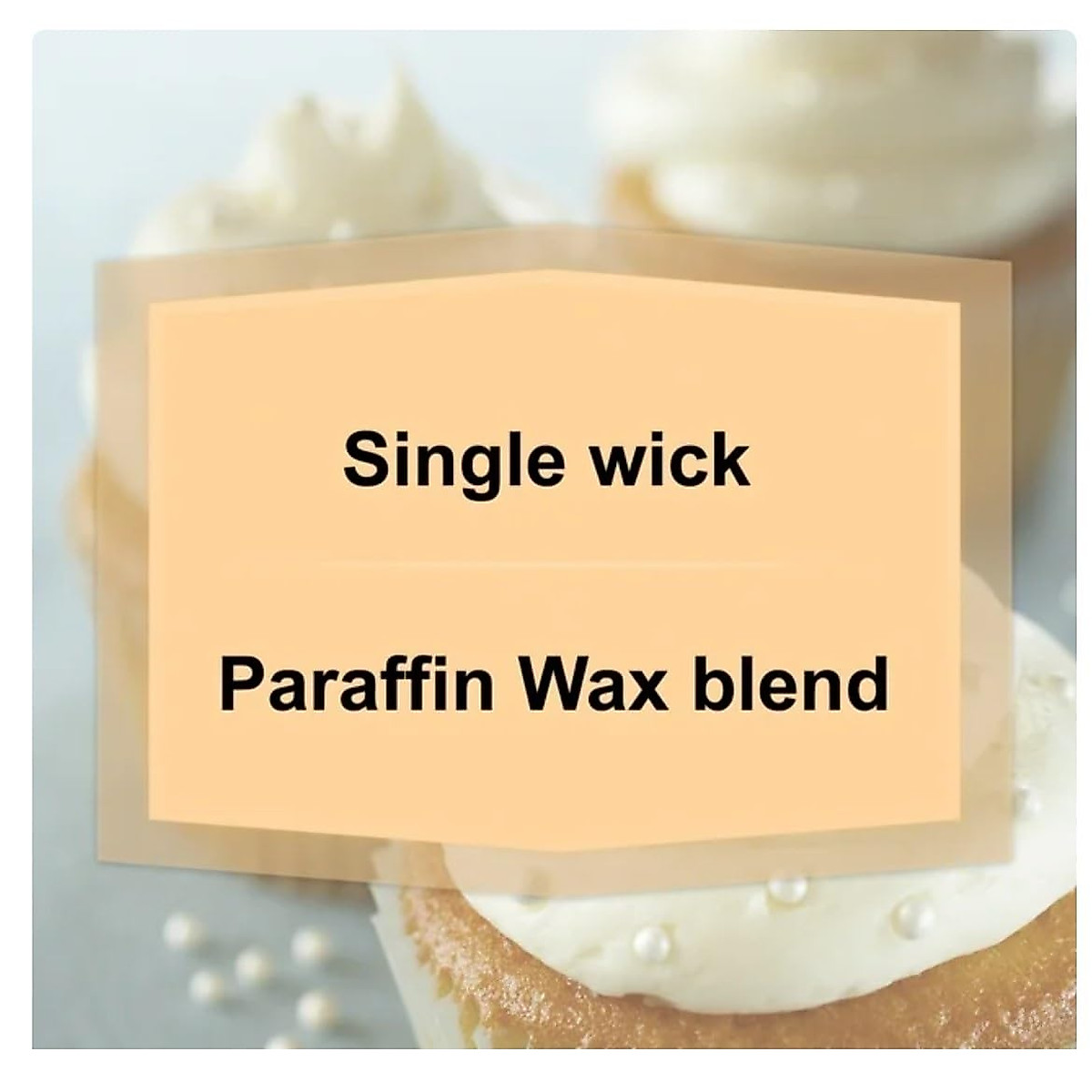 Mainstays Vanilla Scented Single-Wick Large Glass Jar Candle, 20 oz, Over 100-120 Hours of Burn Time