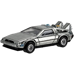 Hot Wheels Retro Entertainment Diecast Back To The Future Time Machine Vehicle