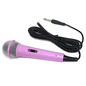 ZRAMO Pink Color microphone for kids karaoke Dynamic Microphone for Kids Sing Machine-Works with The Costco frozen machine