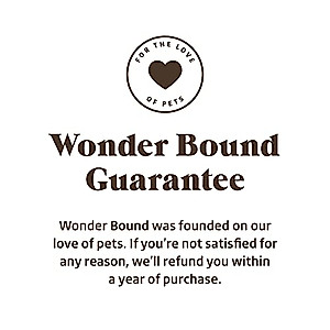 Amazon Brand - Wonder Bound Wild Alaskan Salmon Oil for Dog, Cat, 8 Fl Oz