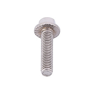 Hardware Fixing Spare Screws 10pcs/Lot M6 tornillos Stainless Steel SS304 Hex Flange Screws Cap Washer Head Bolts Fastener vis tete creuse (Length : 16mm)
