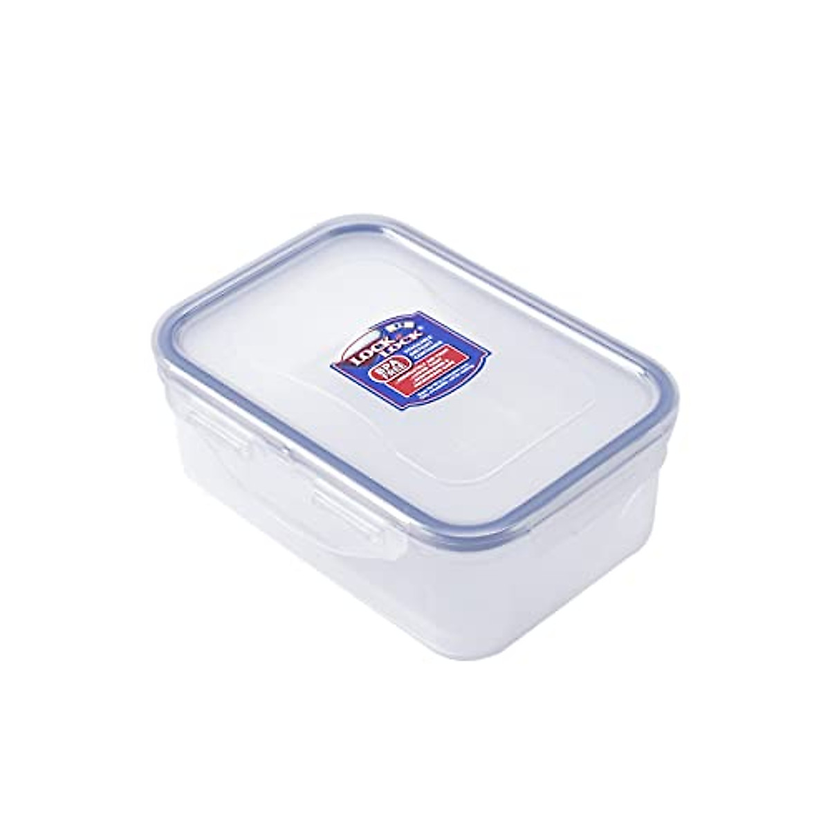 LocknLock Easy Essentials Rectangular Butter and Cheese Container Food Container, Small, 15.0 Ounce - Clear