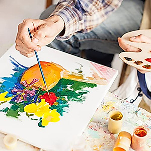 Mr. Pen- Canvas Panels, 2 Pack, 8x10 Inch, Triple Primed for Oil & Acrylic Paints, Canvas Boards for Painting, Painting, Drawing & Art Supplies, Blank Canvas for Painting, 3mm Thickness