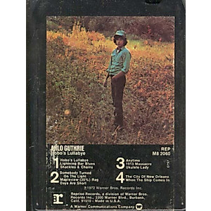 ARLO GUTHRIE: Hobo's Lullabye -4039 8 Track Tape