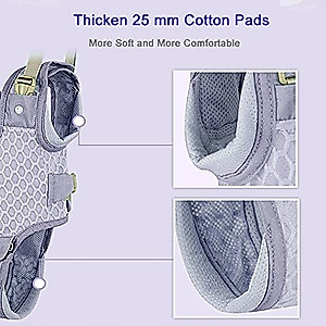 Baby Walking Harness and Safety Helmet,Baby Walker Toddler Walking Assistant,Adjustable Handheld Stand Up and Walking Learning Leash Kids Safety Breathable Walking Harness Walker for Baby 7-24 Months