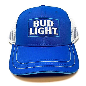 Bud Light Officially Licensed Stitched Logo Mesh Back Hat