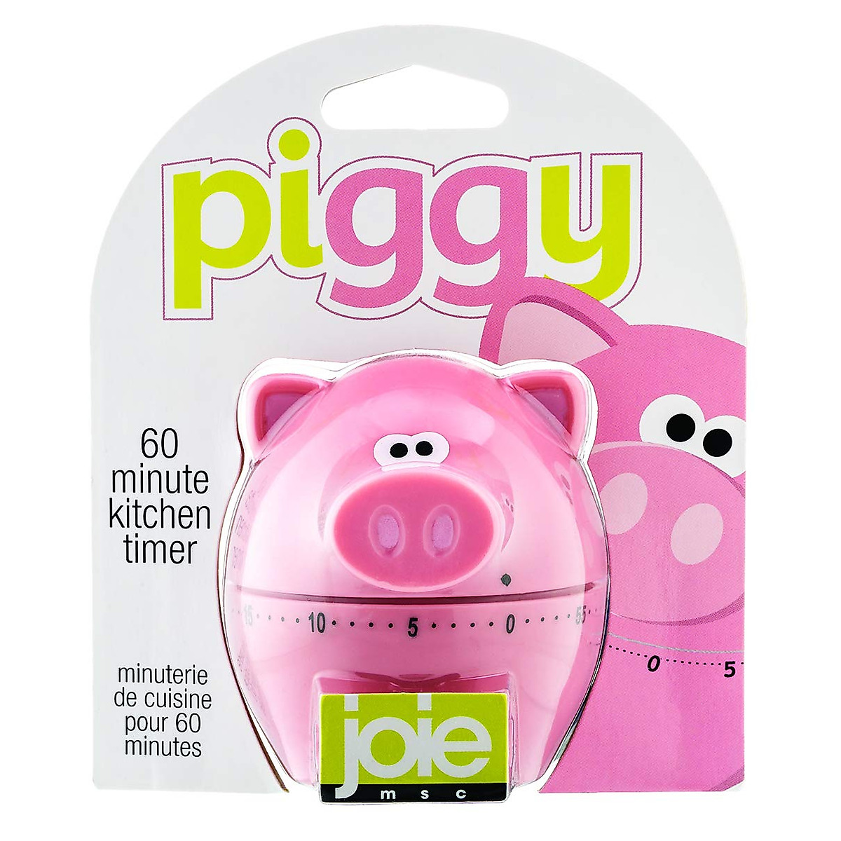 MSC International 78039 Joie Piggy Wiggy Timer, 60-Minute Mechanical