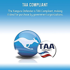 Kanguru Defender Bio-Elite30 – 128 GB Hardware Encrypted USB Flash Drive – Fingerprint - SuperSpeed USB 3.0