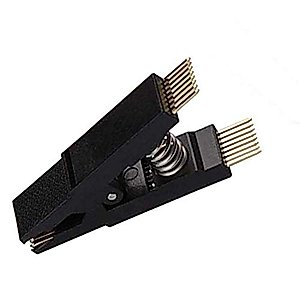 ACEIRMC SOIC16 SOP16 Flash Chip IC Test Clips Universal Adapter Clips Socket Adpter Programmer BIOS/24/25/93 (SOP16 Clip)