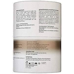 Iluminage. Skin Rejuvenating Socks with Anti-Aging Copper Oxide - M/L