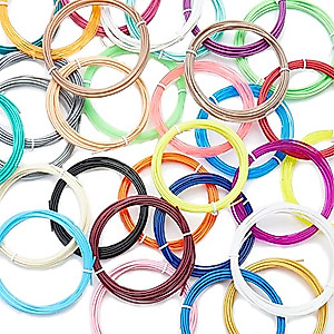 Amazon Basics 3D Pen Filament Refills, 32 Count, Variety of 32 Colors, 1.75mm