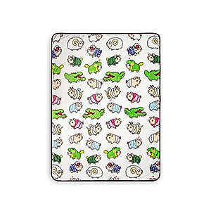 Monster Hunter Poogie Fleece Throw Blanket | Plush Soft Polyester Cover for Sofa and Bed, Cozy Home Decor Room Essentials | Fantasy Adventure Video Game Gifts for Adults, Teens | 45 x 60 Inches