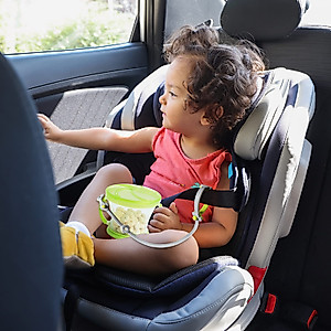 SMAUTOLIFE Toy Safety Straps 4PK Stretchable Silicone Pacifier Clips Baby Toddler Teether Bottle Harness Straps for Strollers,High Chair,Shopping Cart,Cribs,Exersaucer