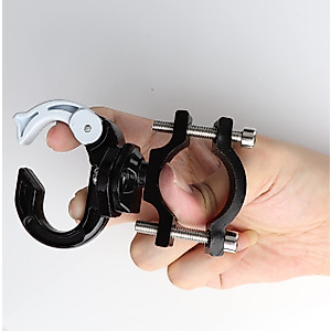 Lveofielygi Universal Hanger Hook for Electric Scooter - Hanging Adjustable Pothook for Poles (20mm - 37mm in Diameters) Different Screws Meet Different Need Like Scooter,Bike,MTB,Motorcycle, Bicycle