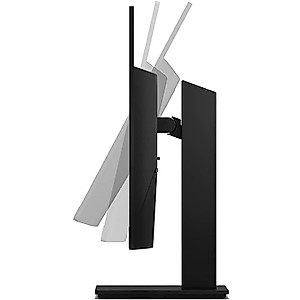 HP P27h G4 27 Inch IPS Desktop Office Monitor Full HD 75 Hz Built-in Speaker Tilt Swivel Pivot Height Adjustable Low Blue Light HDMI VGA DisplayPort for Laptop PC Screen Display, Black (Renewed)