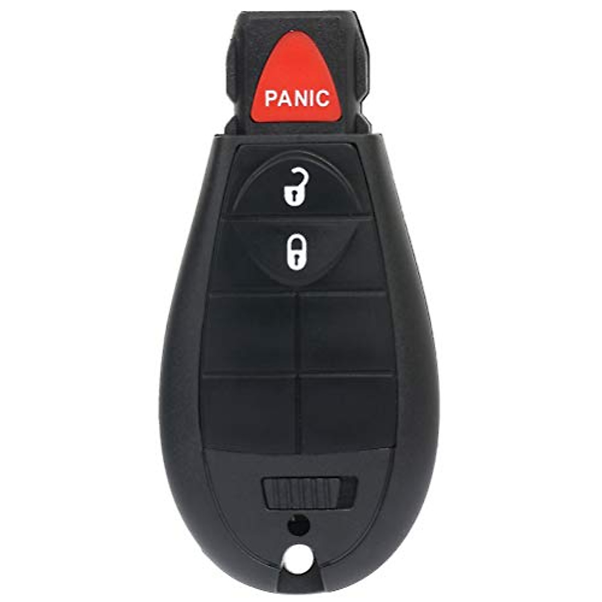 cciyu X 1 Flip Key Fob with Key Blade 3 buttons Replacement for 13 14 15 16 17 Ram 1500 2500 3500 4000 4500 5500 3.0L 3.6L 5.7L 6.4L 6.7L Series with FCC GQ4-53T