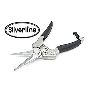 Silverline by Capralite Multi-Purpose Goat Hoof TrimmerShear Garden Wire Pipe Cutting Tool, Silver