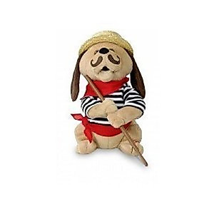 Cuddle Barn - Gondolomio | Romantic Italian Animated Plush Puppy Dog Toy Dancing and Singing Song Ole Sole Mio Valentine's Gift, 12 inches