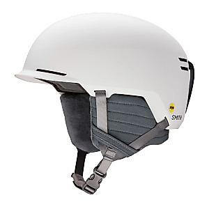 Smith Optics Scout MIPS Unisex Snow Helmet - Matte White, Small