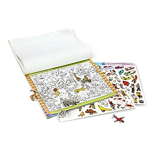 Melissa & Doug Seek & Find Sticker Pad,4+ years - Adventure