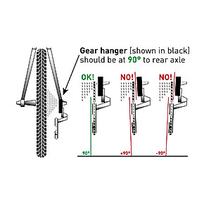 Derailleur Hanger 11 Rear Dropout Compatible for Specialized and Focus Specific Models- Mounting Bolts Inlcuded - Part #9893-4291