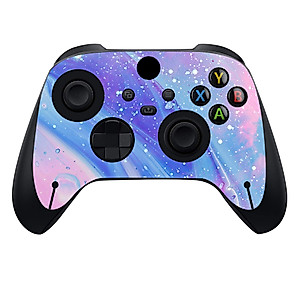 PlayVital Fantasy Trip Custom Vinyl Skins for Xbox Series X, Wrap Decal Cover Stickers for Xbox Series X Console Controller