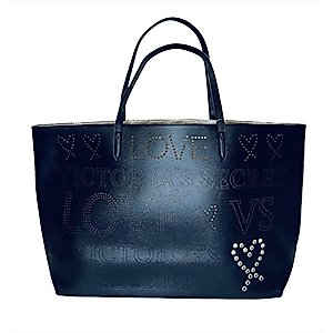 Victoria's Secret PINK Weekender Tote Bag Pure Black