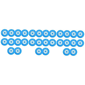 GLEAVI 30 Pcs Grill Plate 10 Inch Paper Plates Small Paper Plates Vegetable Holder Reusable Barbecue Trays Paper Plates Bulk Heavy Duty Paper Plates Food Snack Tray Friendly re-usable