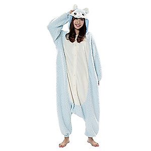Alpaca Kigurumi (Blue)