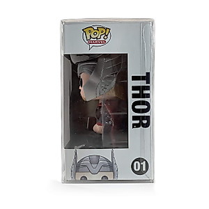 Diamond Guard 0.5 mm Premium Pop Protector for Funko 4” Inch Pop! Vinyl Collectible Figure. Real Scratch Resistant, Reinforced Edges, Crystal Clear Soft Display Case. Pack of 20 Funko Pop Protectors.