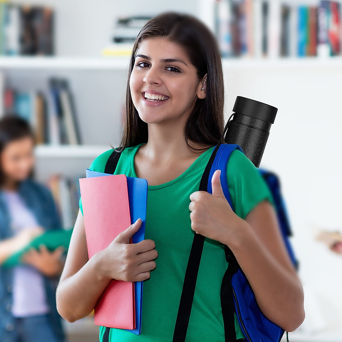 DEWEL Extendable Poster Tubes with Strap, Telescoping Transport Tube for Blueprint, Water-Resistant Art Drafting Maps Storage Holder, Expands from 22 to 38.5 inches, Black 3 Packs