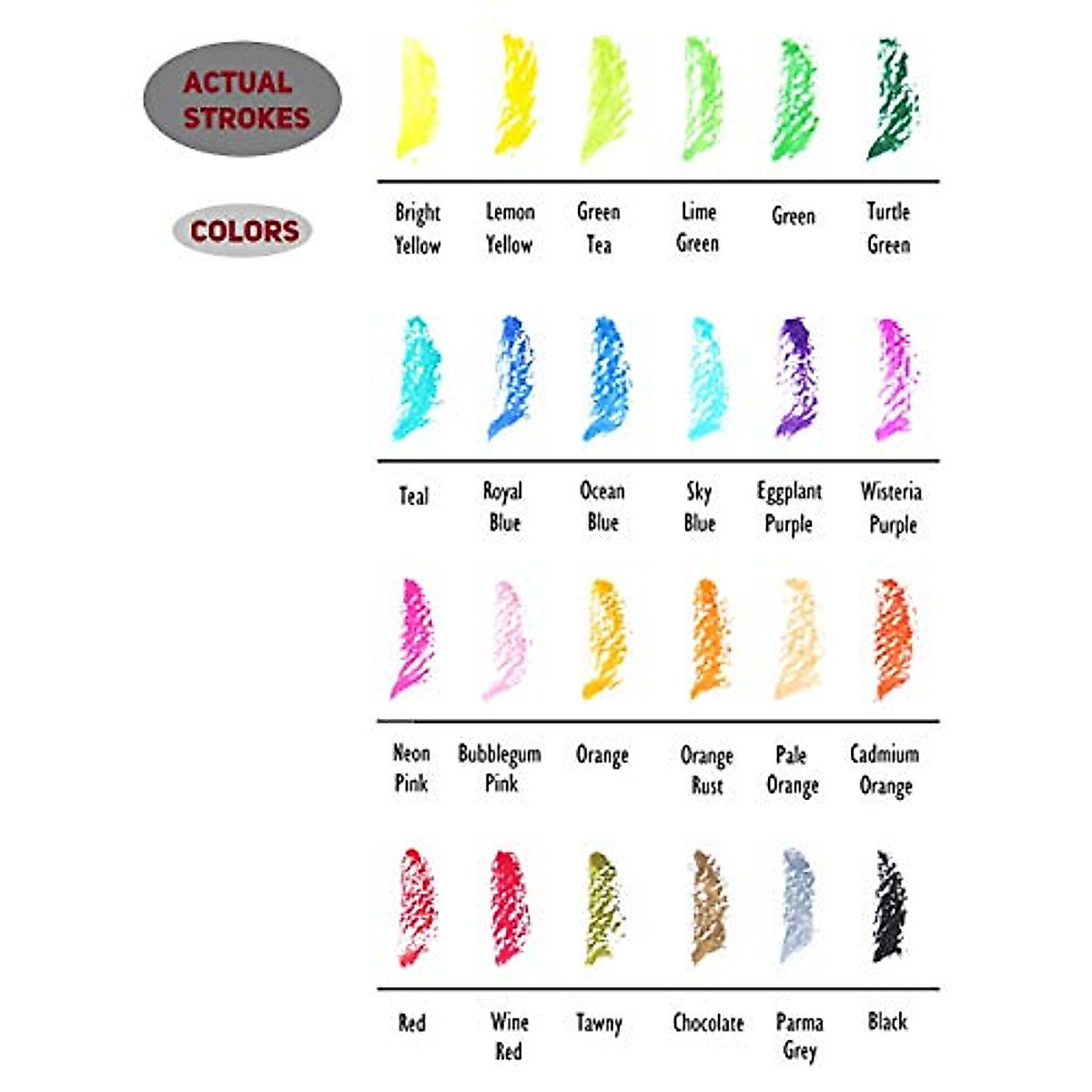 Real Brush Pens Set - 24 Colors Pack Flexible Brush Tip w/ Bonus Color Blender & Drawing Pad - Instant Coloring Drawing Painting Calligraphy Writing Sfumato Ombre - Writes Great On Regular Papers