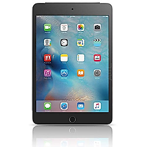 Apple iPad Mini 4, 16GB, Space Gray - WiFi + Cellular (Renewed)