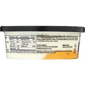 Noosa Gluten Free Peach Yoghurt 8 OZ (Pack of 12)