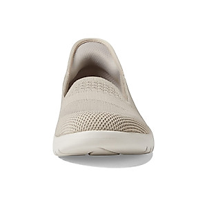 Skechers On-The-Go Flex - Serene Hands Free Slip-Ins Taupe 8 B (M)